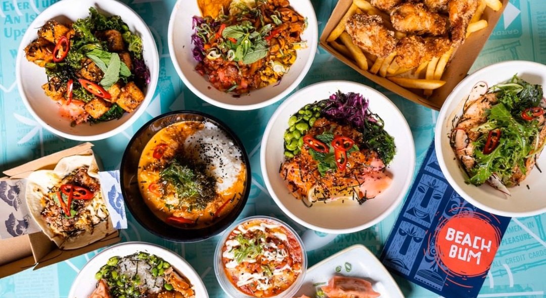 Beach Bum Brighton - Ambient Menu