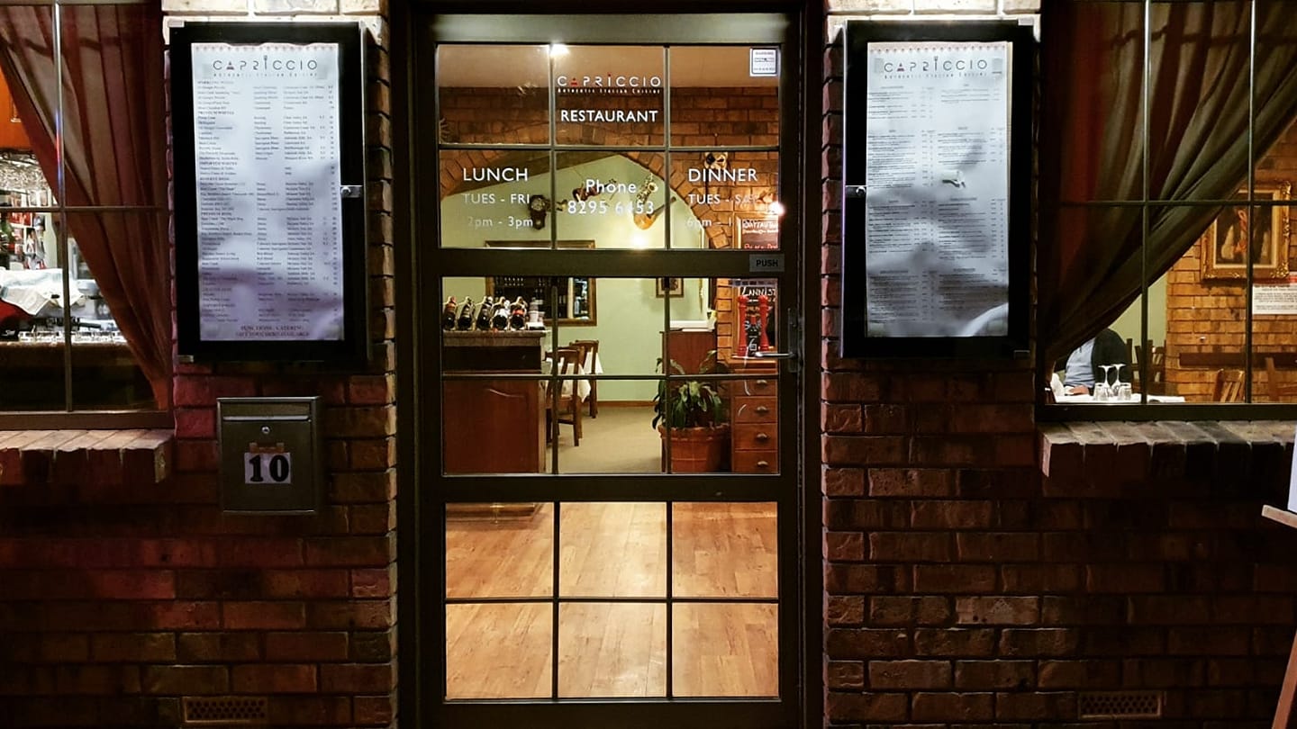 Capriccio - Ambient Menu