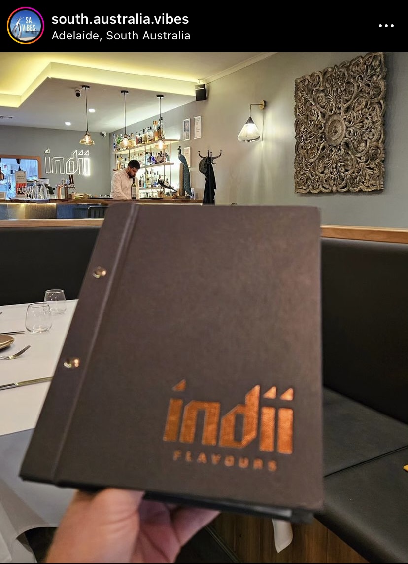 Indii Flavours - Ambient Menu