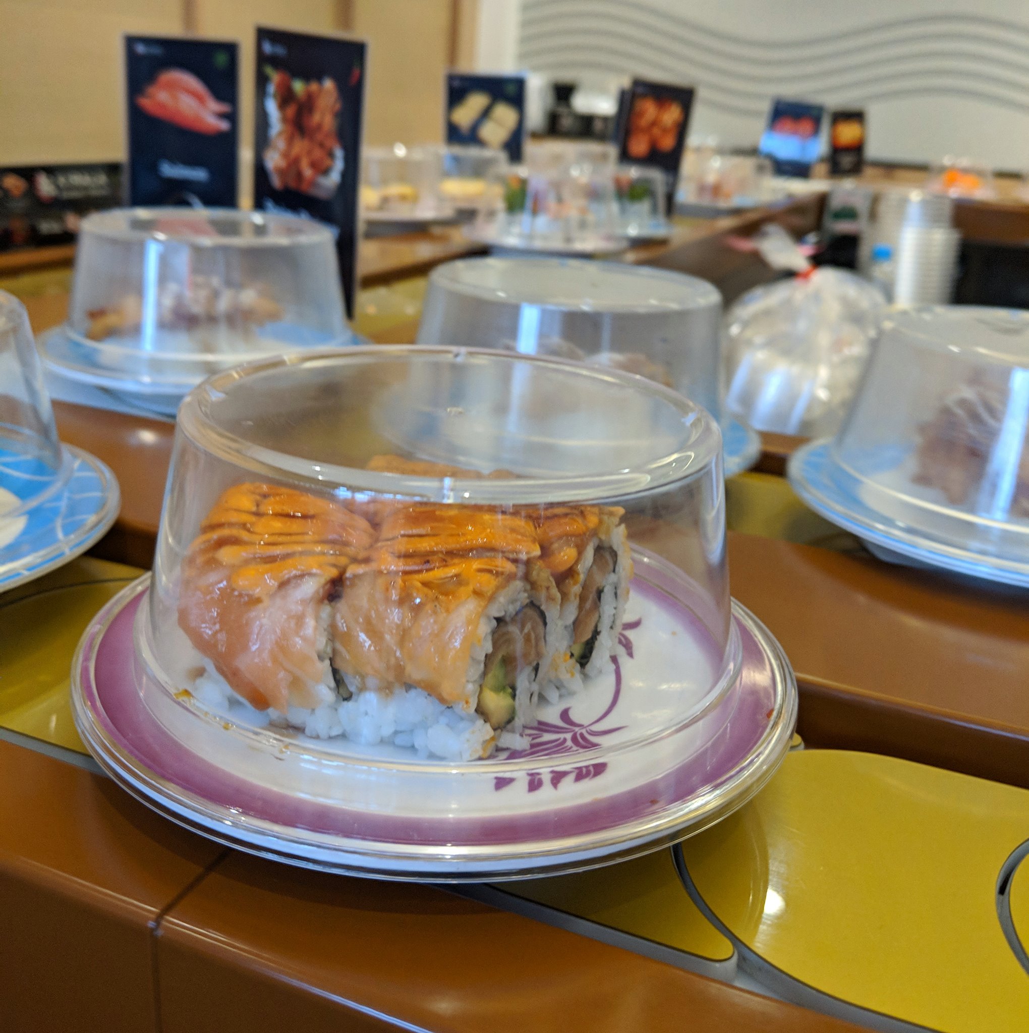 Kirala Sushi Train - Ambient Menu