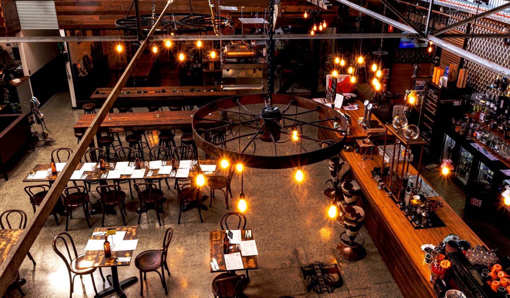 La Crema Coffee Roaster - Ambient Menu