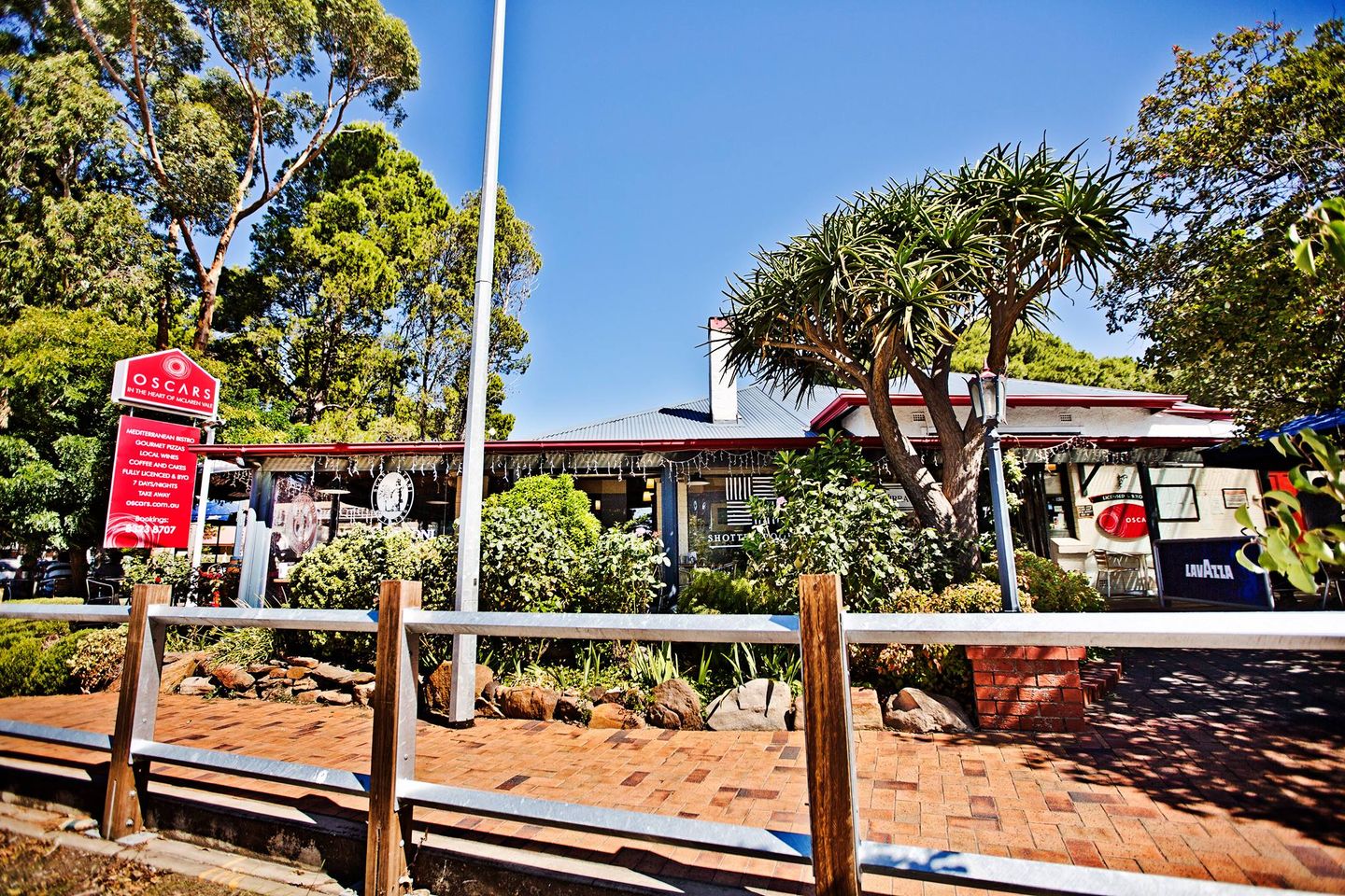 Oscars Restaurant - Mclaren Vale - Ambient Menu