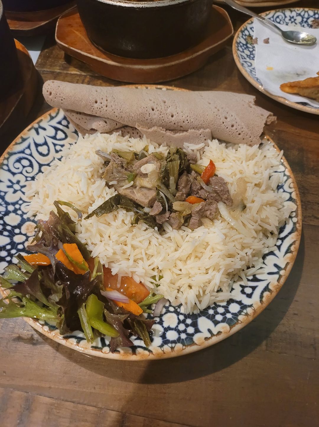 African Village Centre Restaurant - Ambient Menu