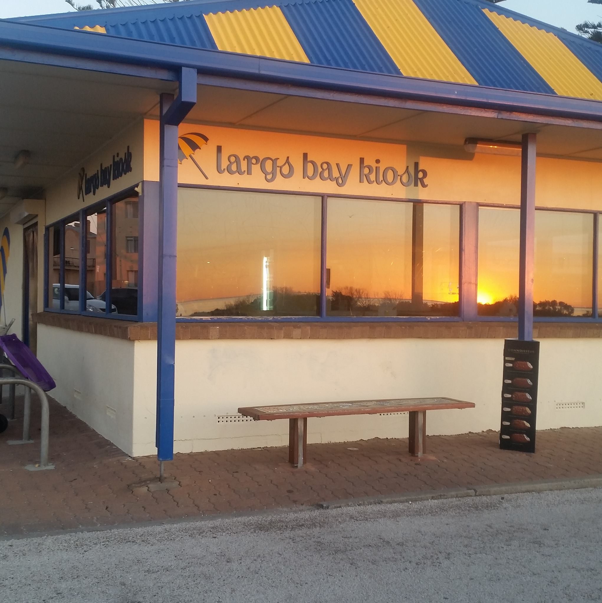 Largs Bay Kiosk - Ambient Menu