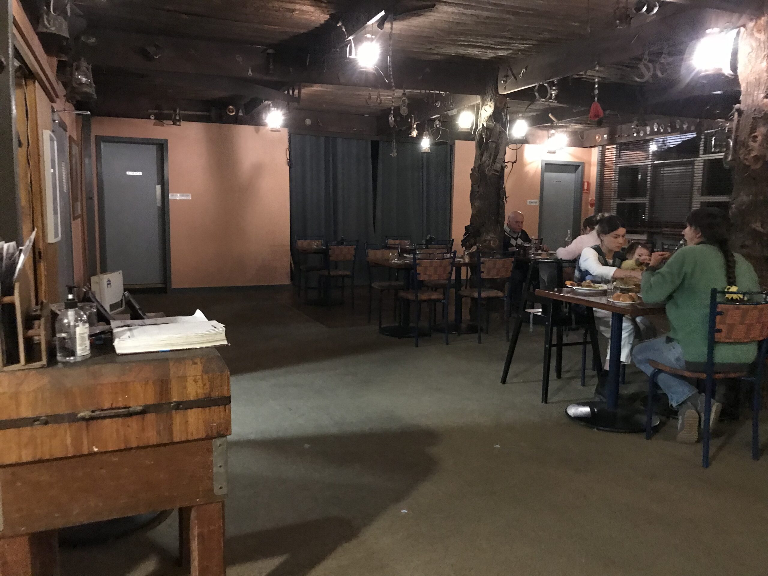 Native Pine Restaurant - Arkaroola - Ambient Menu