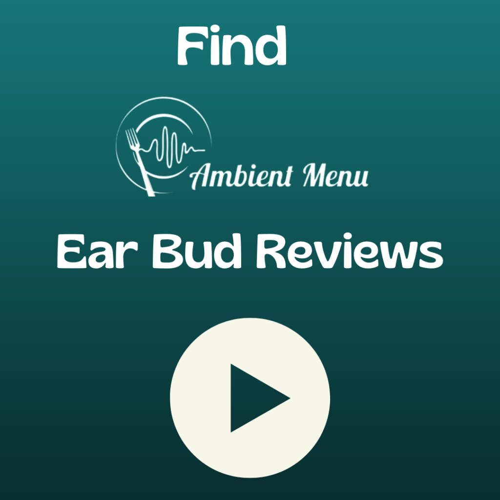 Introducing our Ambient Menu 'Ear Buds' - Ambient Menu