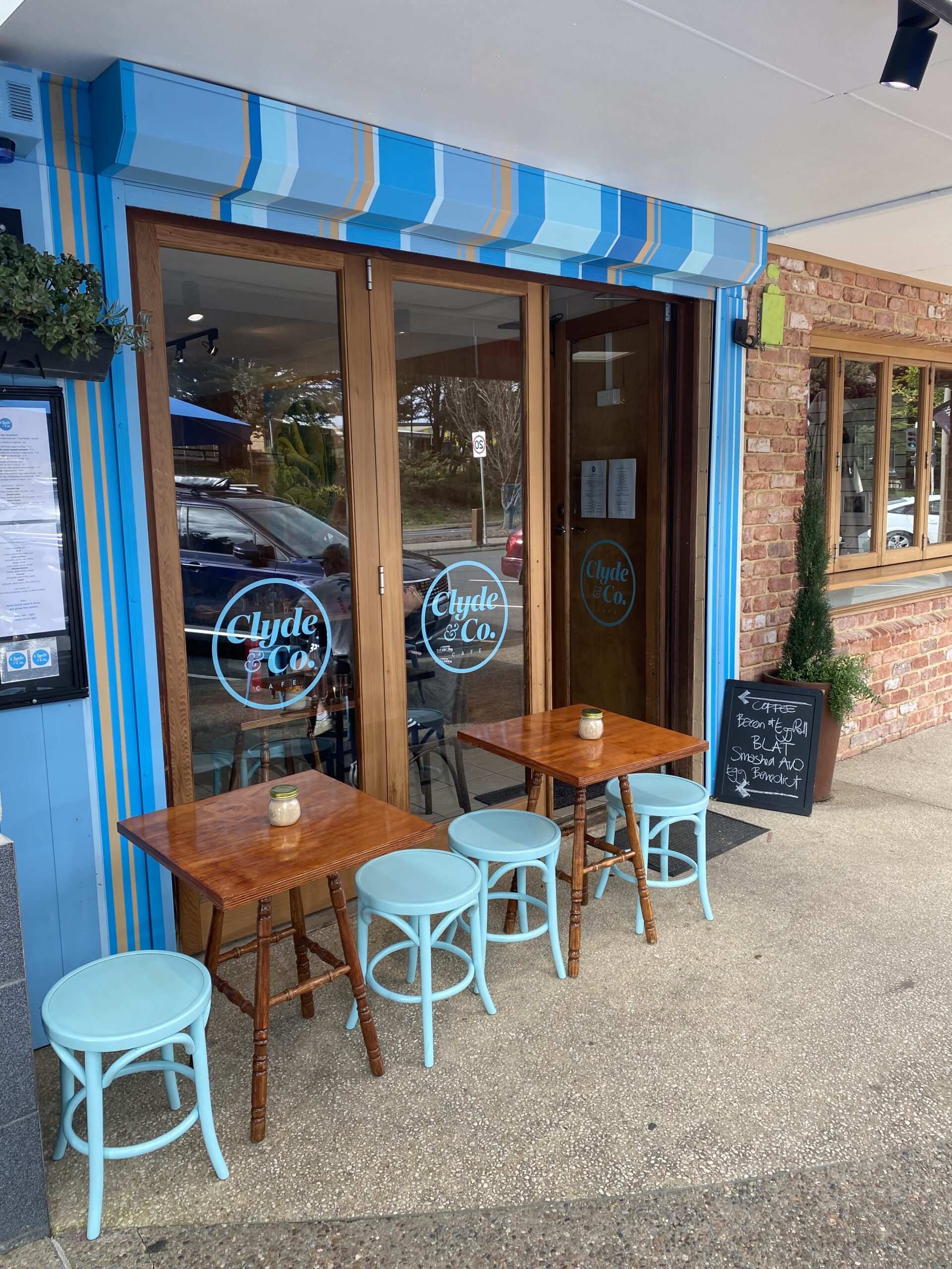 Cafe Clyde and Co - Ambient Menu